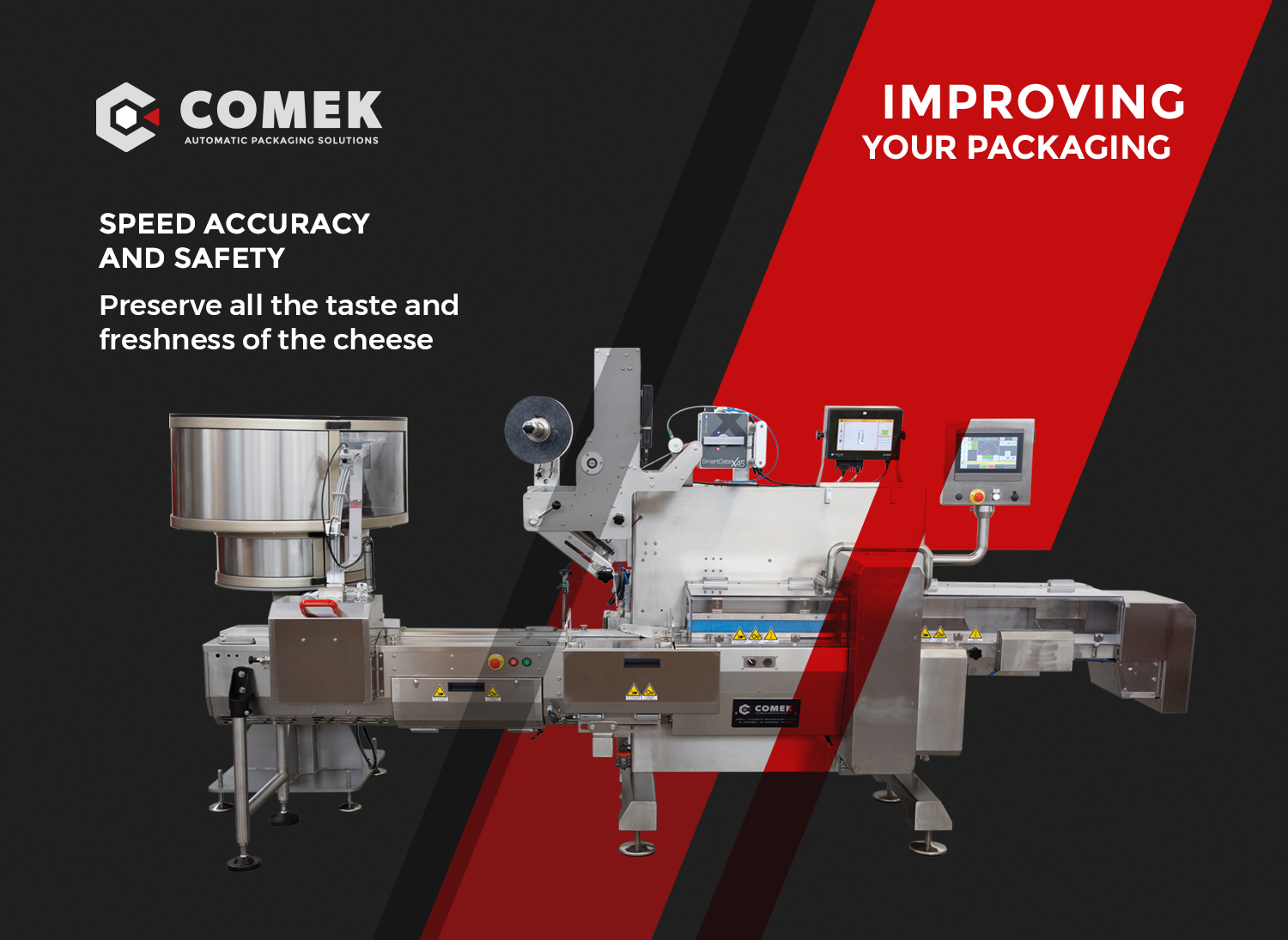 Comek Speed, Accuracy and Safety for Packaging Cheese Cubes | Weighing Review MarketPlace
